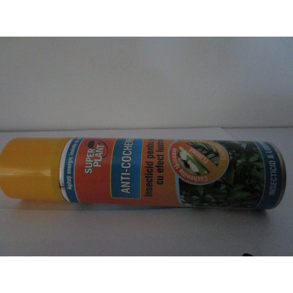 Spray Insecticid pentru plante cu efect lustrant Anti-Cochenile Super ...