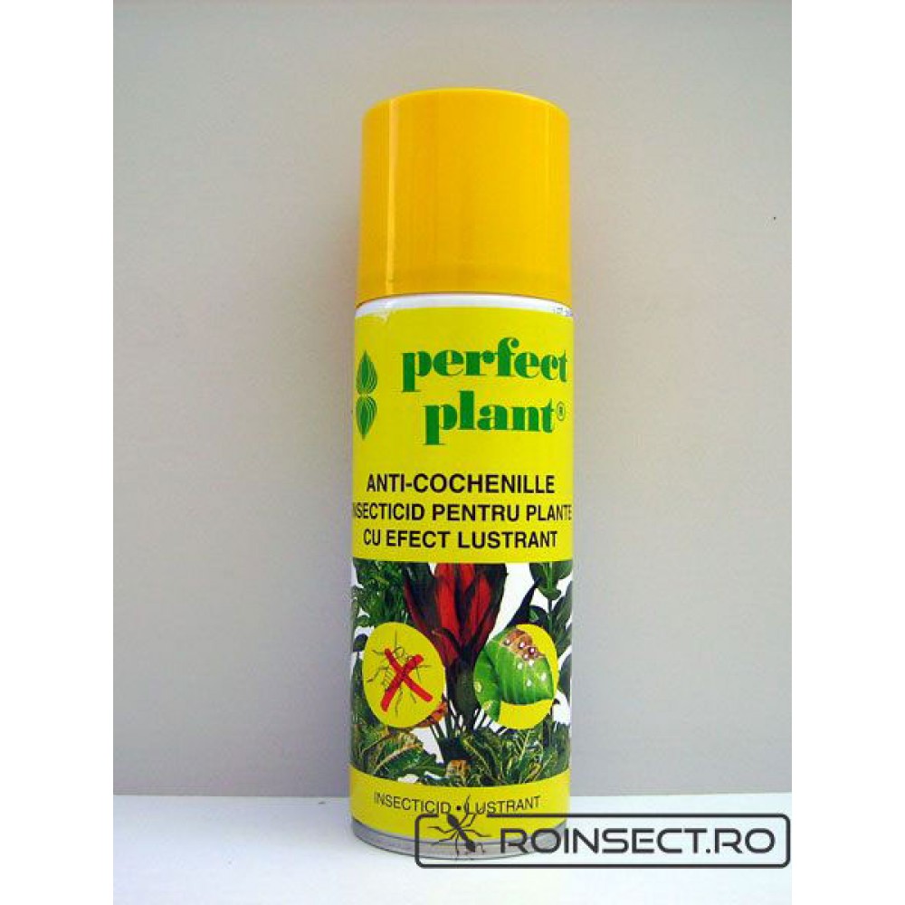 Spray Insecticid anti-cochenille cu efect lustrant Perfect Plant 200ml