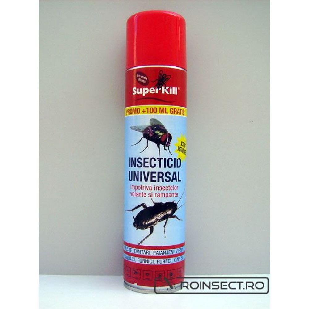Spray Insecticid Universal SuperKill impotriva insectelor zburatoare si ...